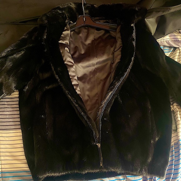 Jackets & Coats | Mens Mink Fur Bomber Jacket | Poshmark